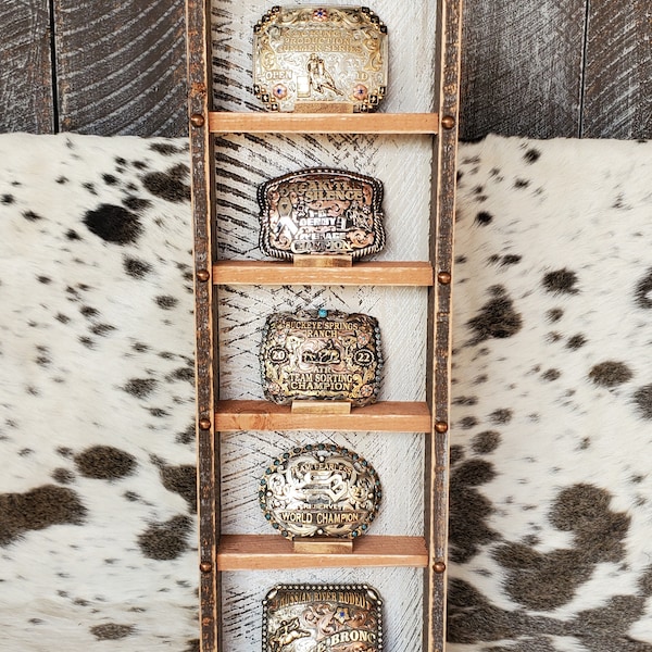 Rodeo Buckle Display - Etsy