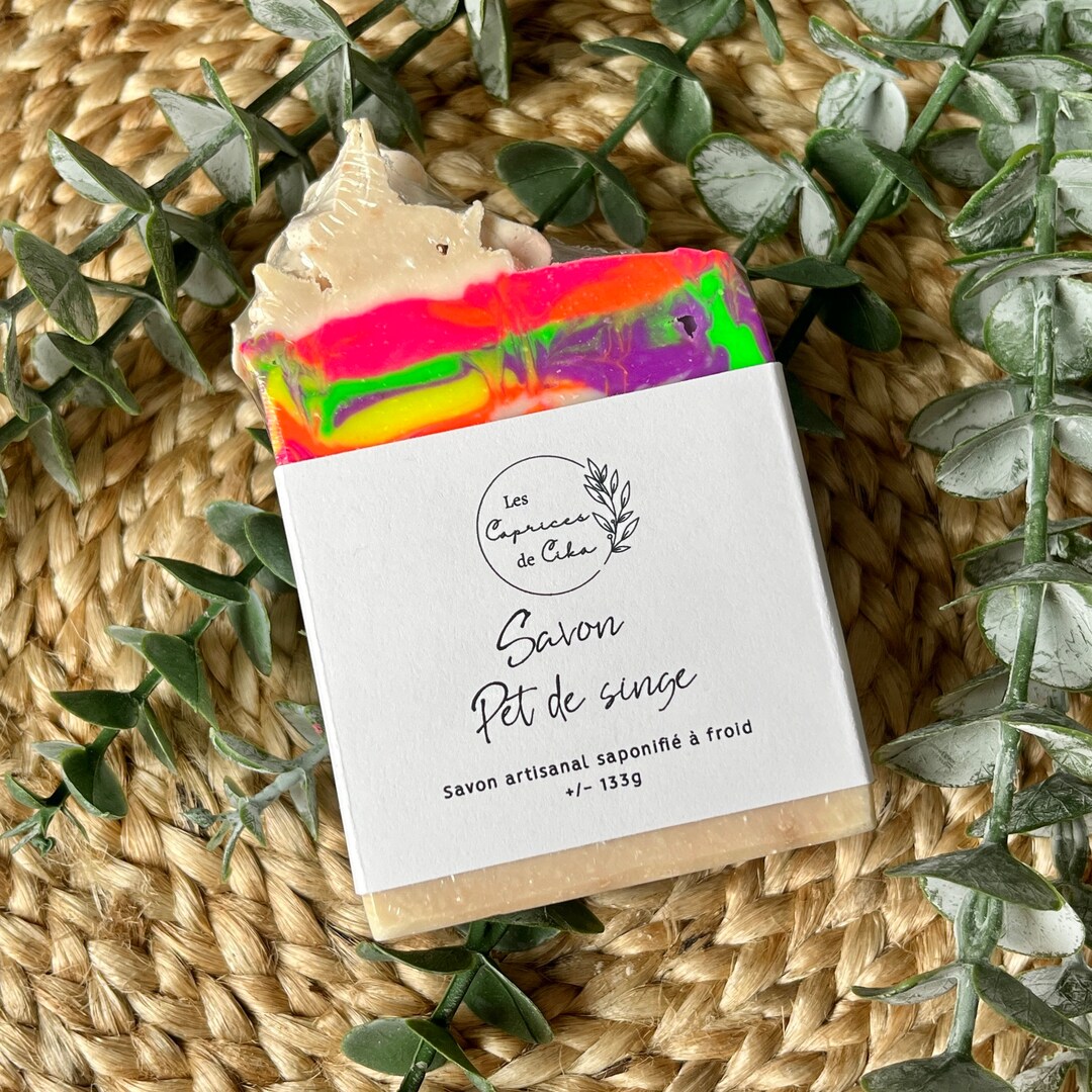 Handmade Soap Monkey Fart Cold Process Soap Made in Quebec. - Etsy