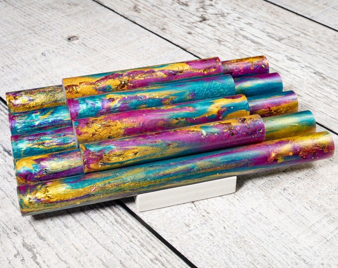 Bespoke Resin Pen Blanks - Mad Hatter - Etsy