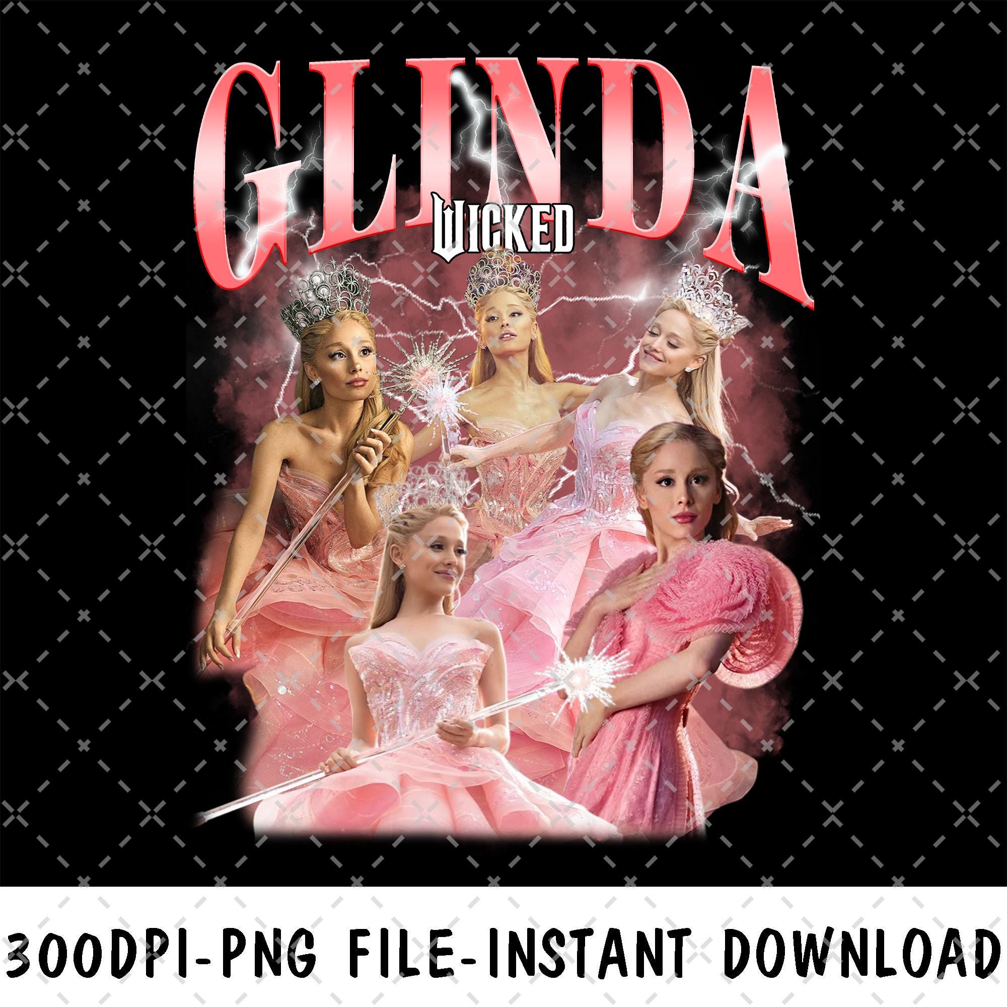 Wicked Musical Fan Retro Pink Glinda Png Wicked Pink Glinda Png, Defy ...