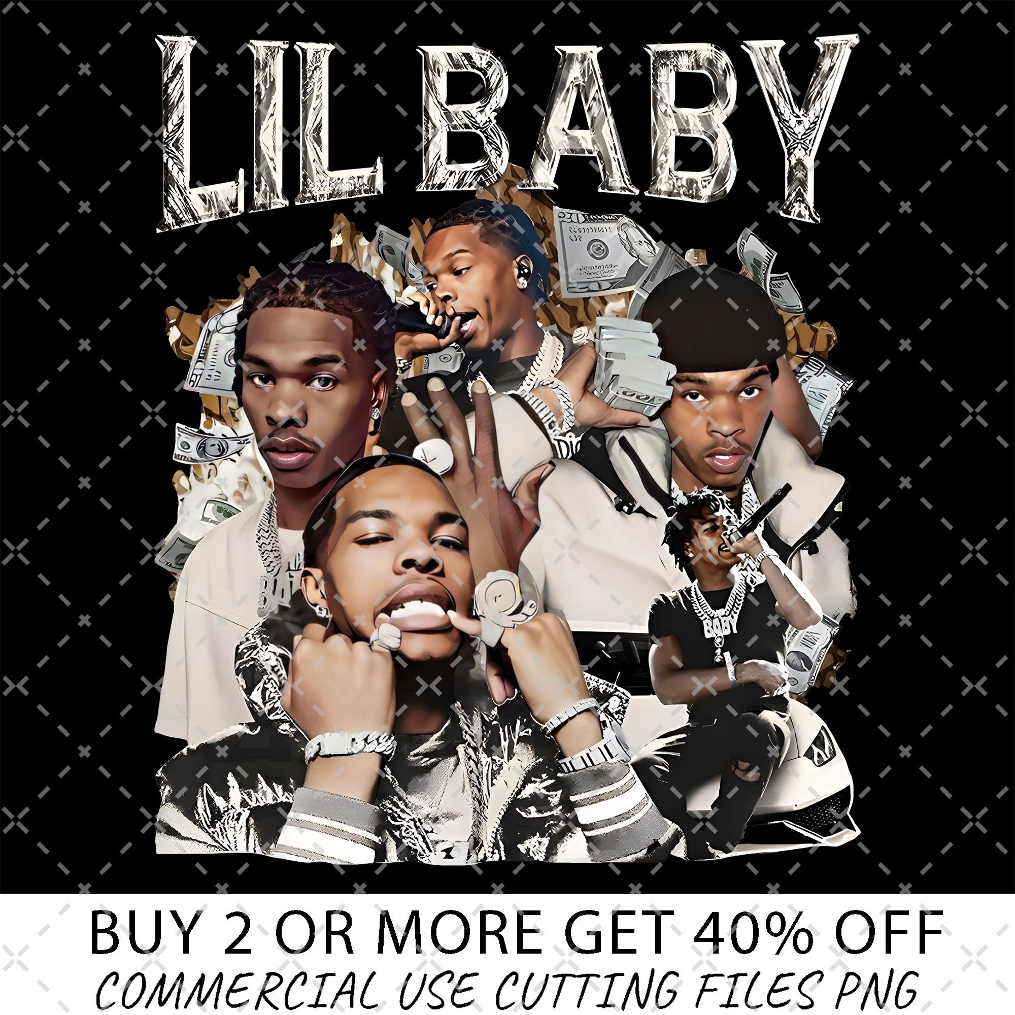 90s Vintage Rapper Merch, Lil Baby T Shirt, Rapper Shirt, 4PF Tee, Rap ...