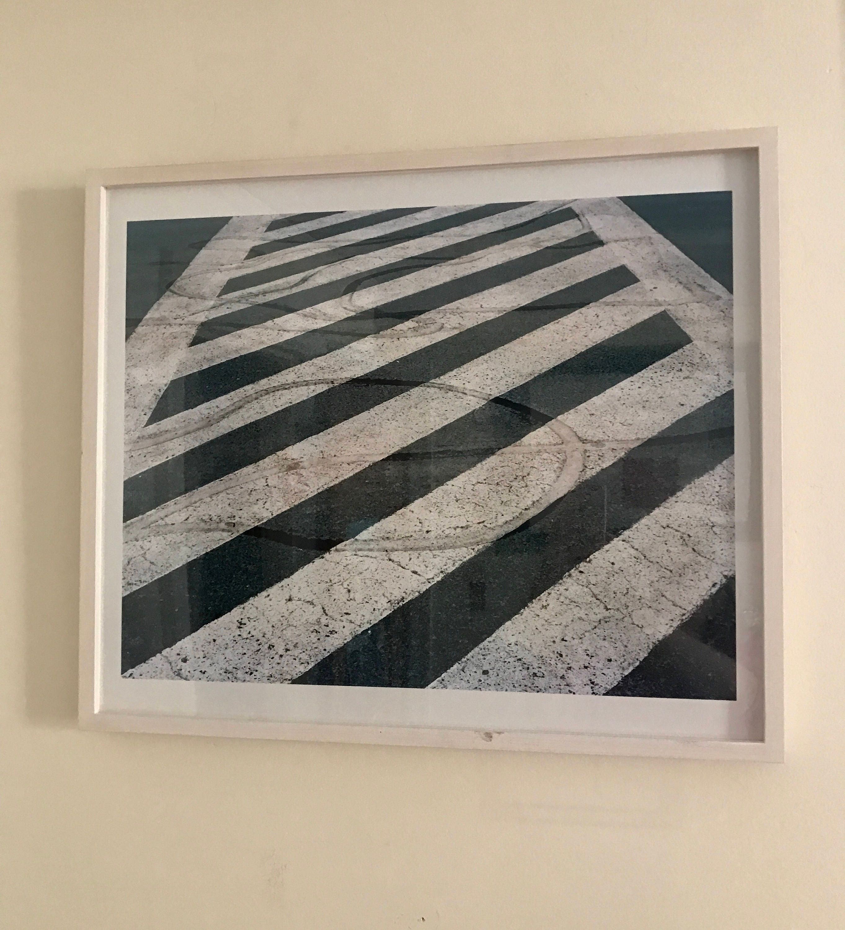 Crosswalk Tar Drawing - Etsy