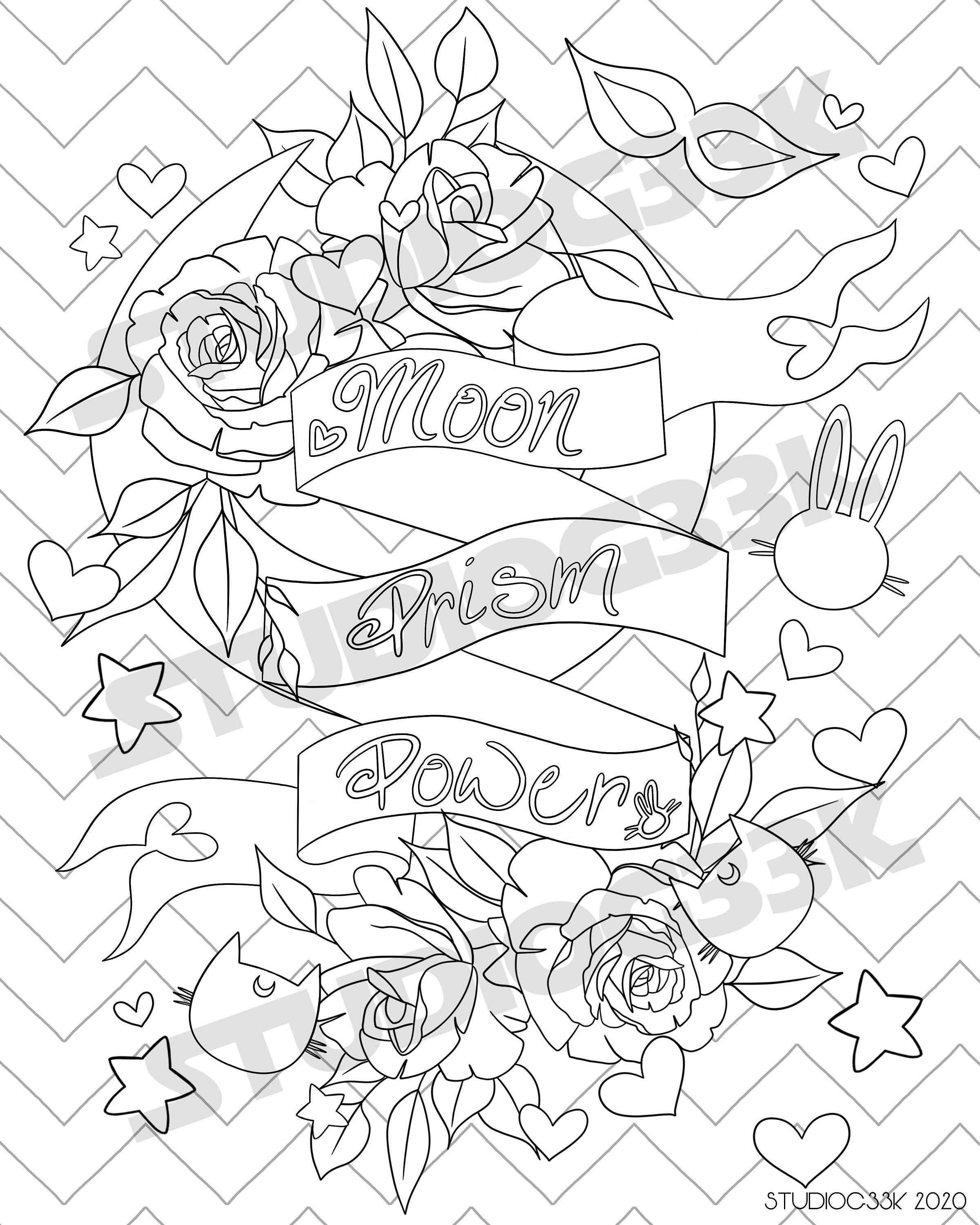 Prism Coloring Pages