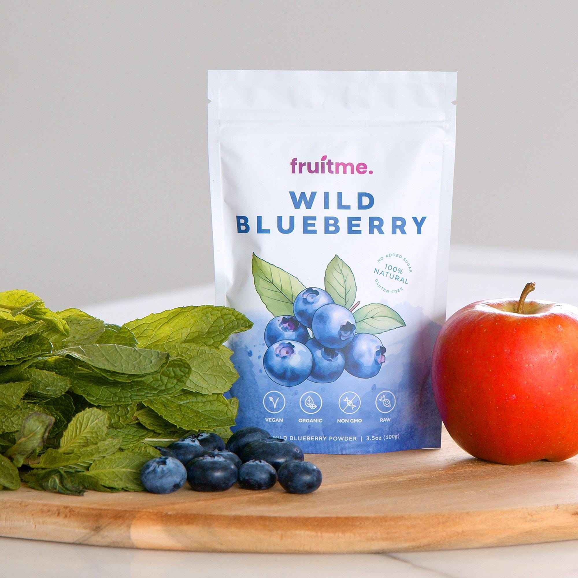 Wild Blueberry Powder 100g | Raw Certified Organic Freeze-dried ...