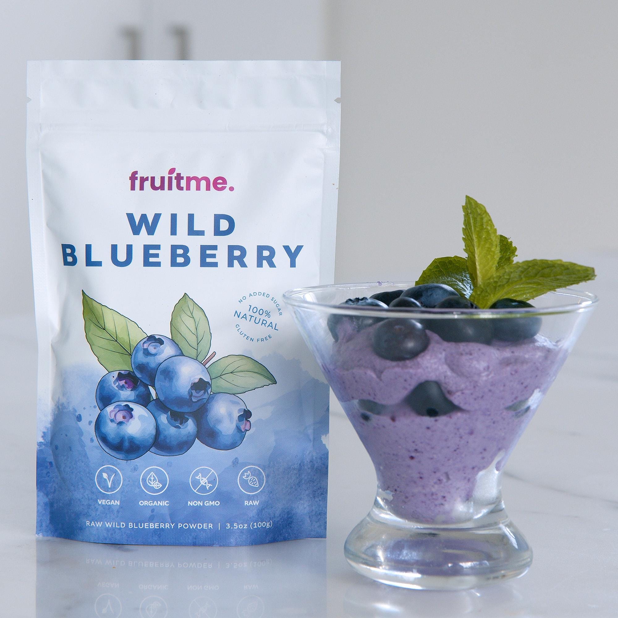 Wild Blueberry Powder 100g | Raw Certified Organic Freeze-dried ...
