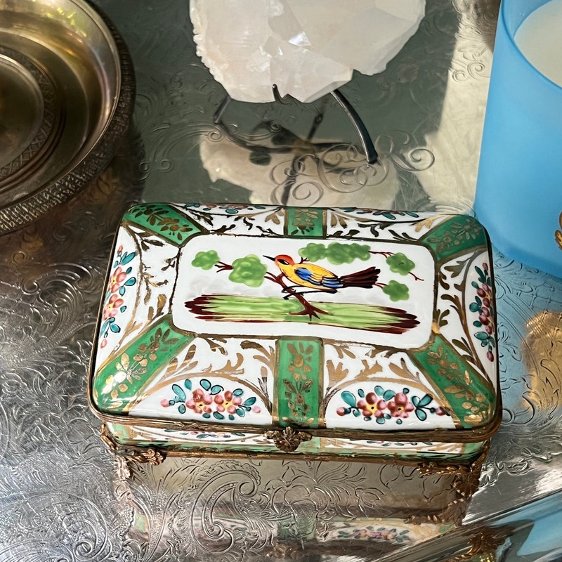 Porcelain Box - Etsy