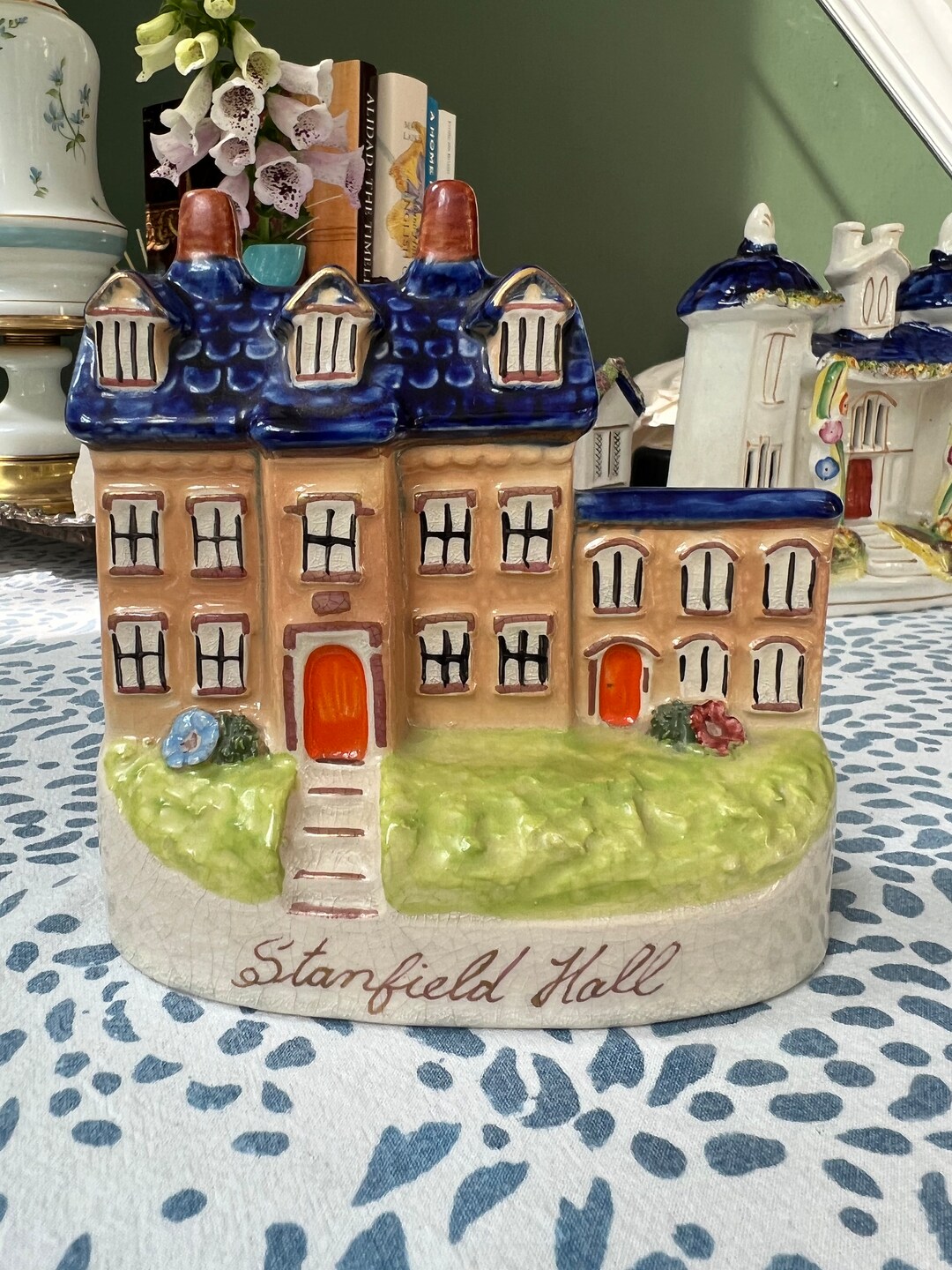 Stanfield Hall Staffordshire Figure // Antique Staffordshire Ceramic ...