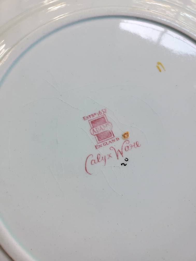 Adams England Calyx Ware metz // 4 9 - Etsy