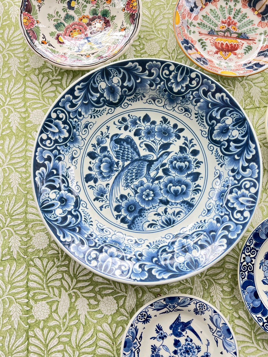 Delft Bowl // Oud Delft Made in Holland // Blue and White Bowl // Hand ...
