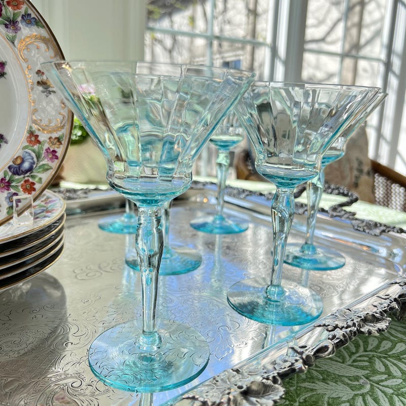 Colored Stemware - Etsy