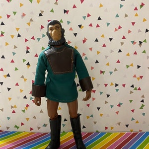 Vintage Cipsa Planet of the Apes Mexican Mego Cornelius Galen Figure ...