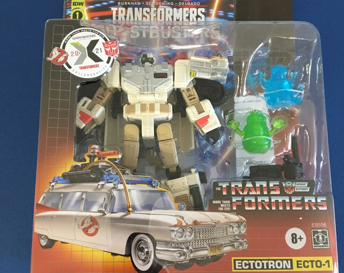 Hasbro Target Exclusive Transformers Ghostbusters Ecto 1 Ectotron ...