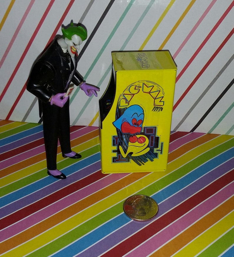 Funky Mini Tin Attari Pac Man Arcade Machine Container - Etsy