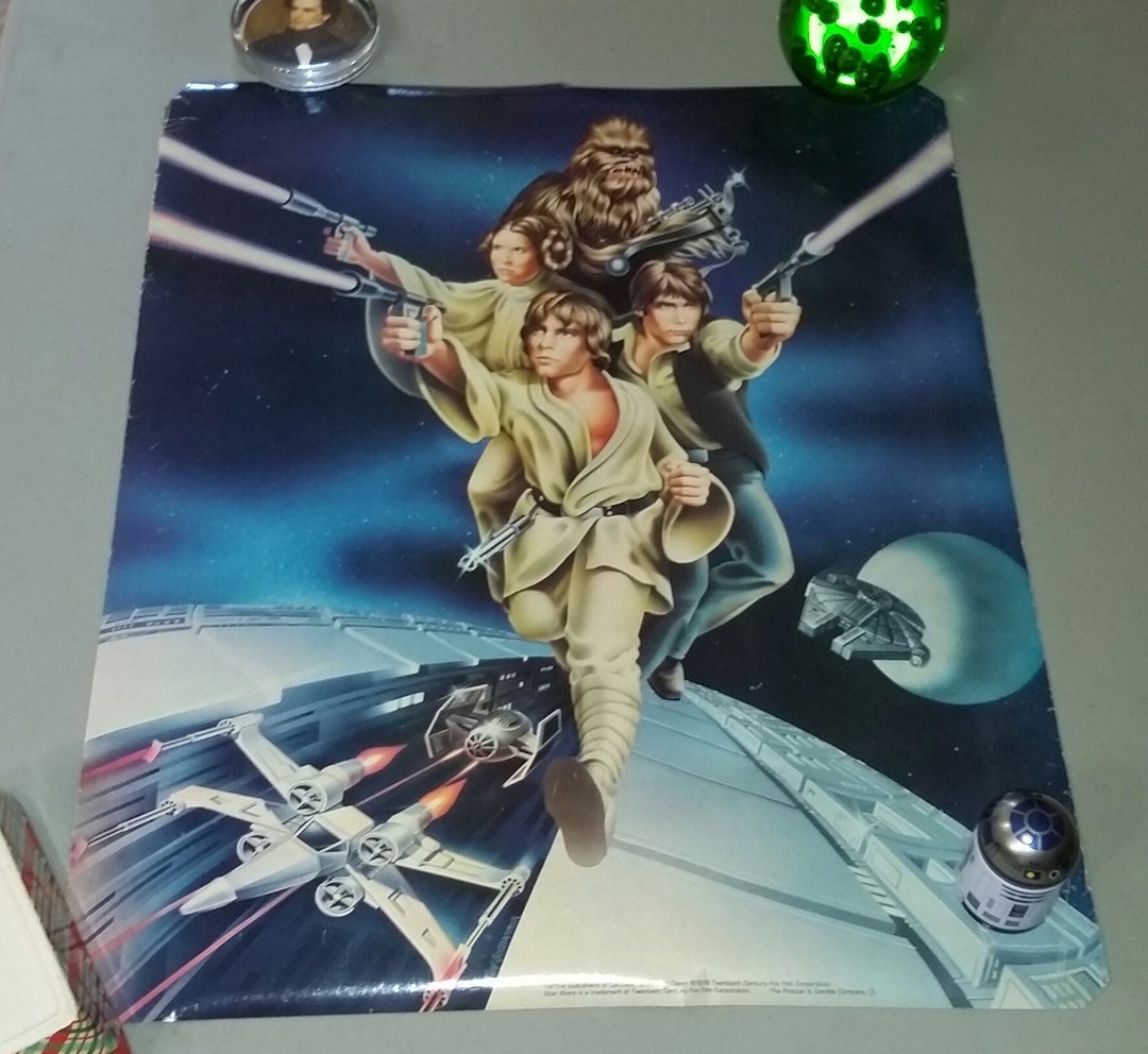 Star Wars Dawn Cascade Give Away Well USED Wall Posters Ken Goldammer ...
