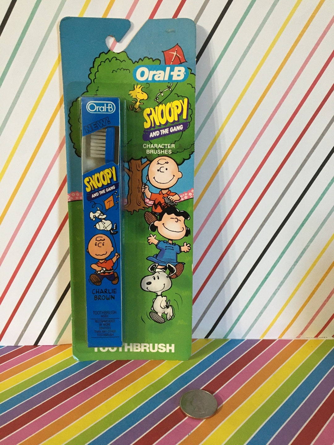 Vintage 1980s Oral B Snoopy and the Gang Sealed Charlie Brown ...
