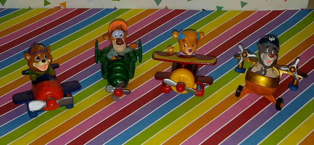 Vintage Lot of 4 1990s Mcdonald's Tailspin Plane Toys - Etsy