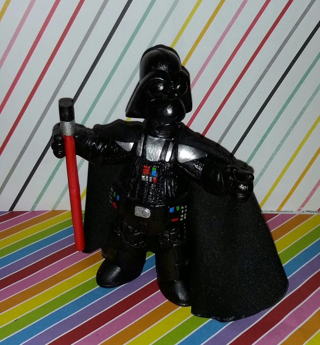 Hand Cast and Painted the Simpsons Homer as Star Wars Darth Vader Resin ...