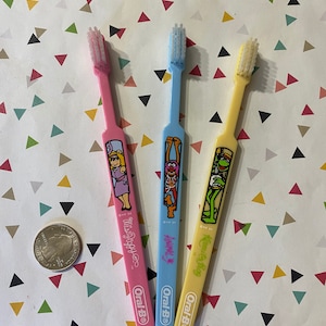 Vintage Old Store Stock Sealed 1989 Muppets Toothbrush Set Oral B - Etsy