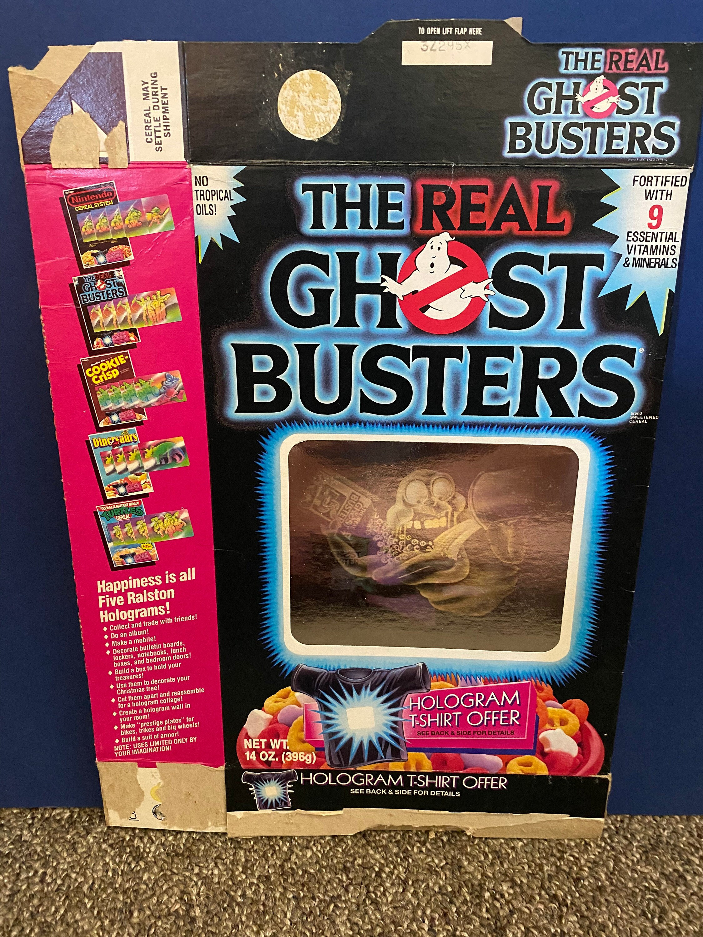 Vintage 1988 Ralston the Real Ghostbuster Hologram Slimer - Etsy
