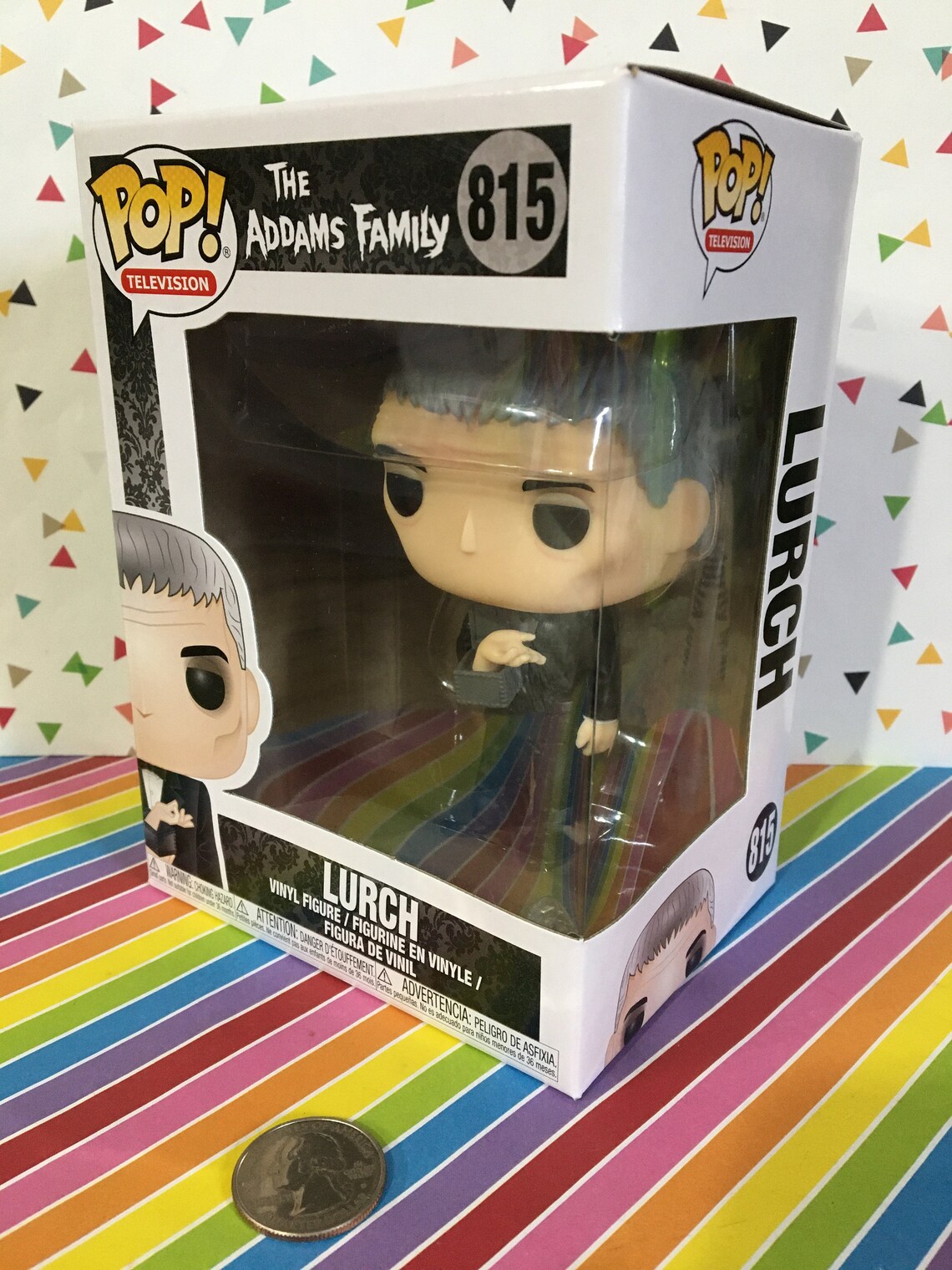 Funko Pop Addams Family TV Series Lurch and Thing Boxed Figure | Etsy