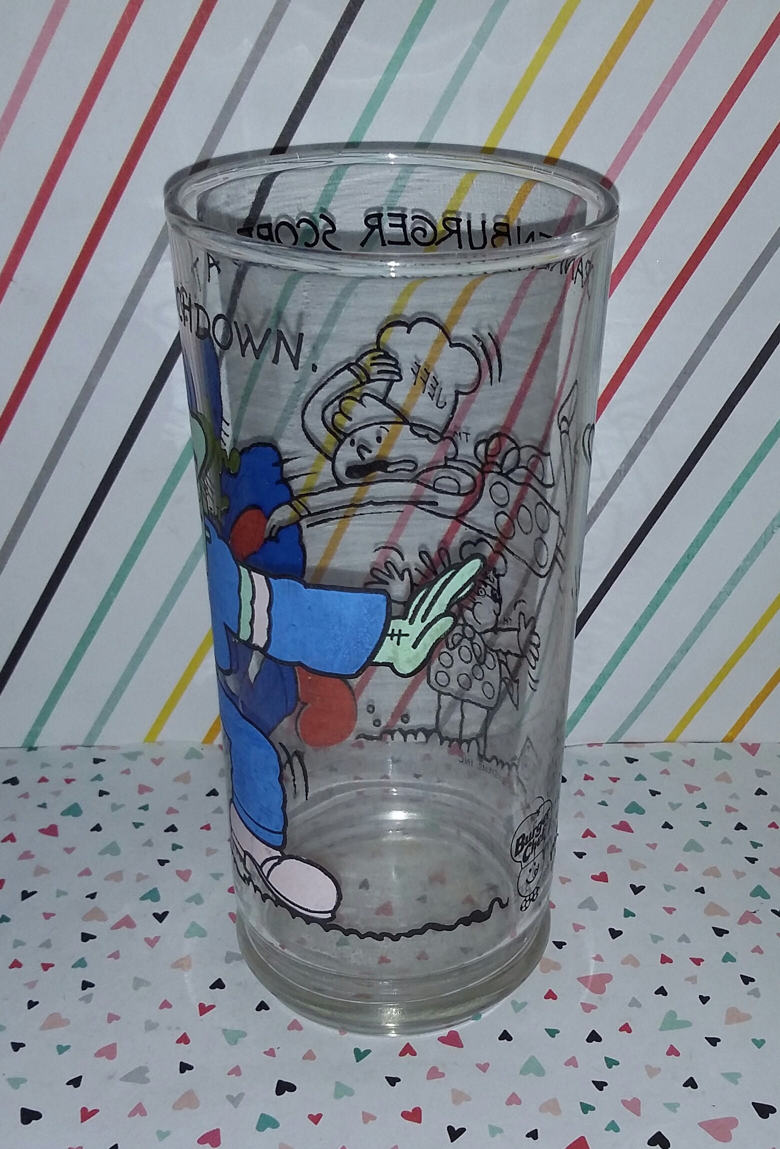 Vintage 1977 Burger Chef Crankenstein Promo Glass | Etsy