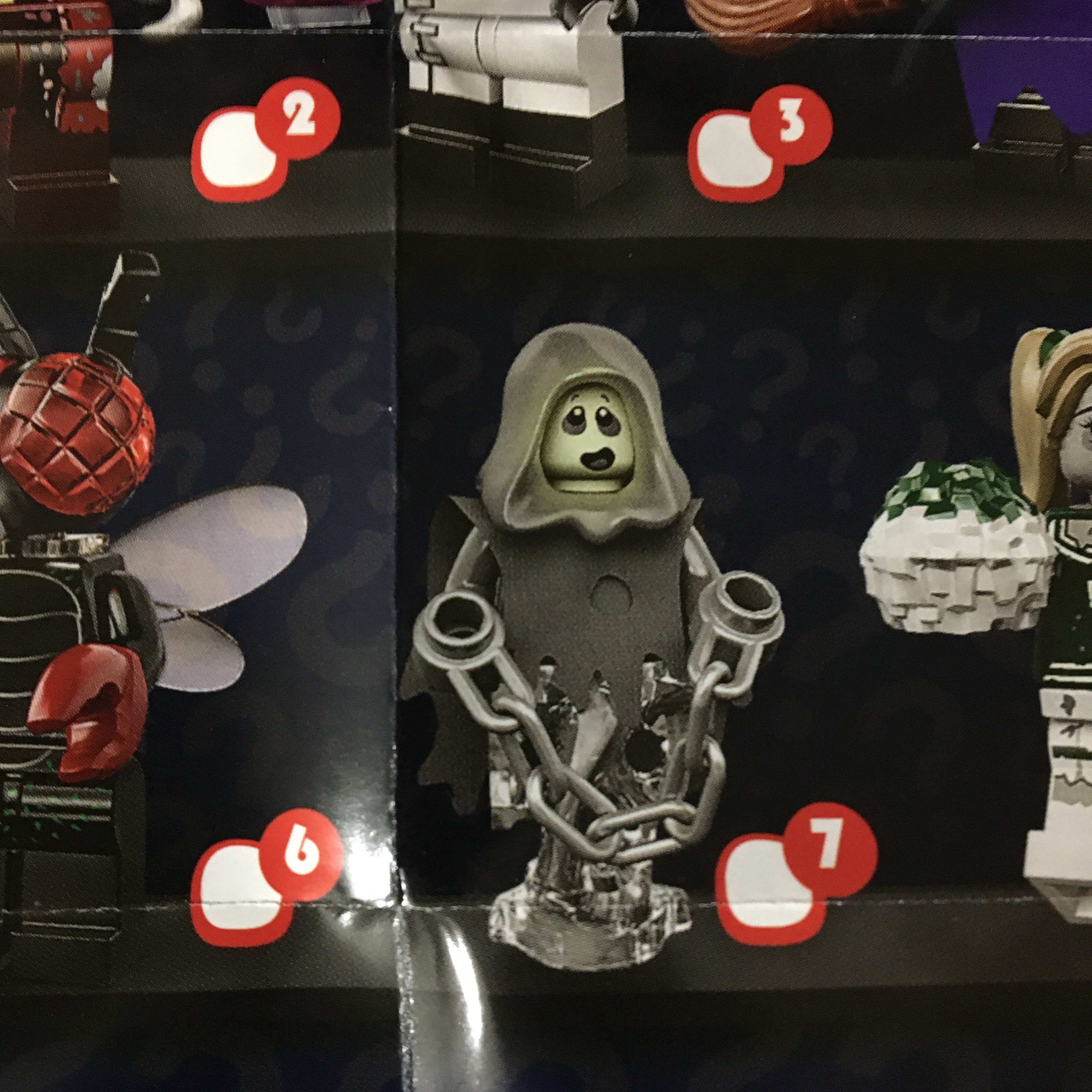 Lego Series 14 Monster Specter Ghost Minifig - Etsy UK