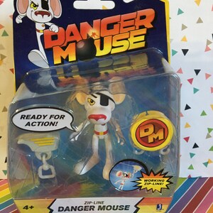 Carded Danger Mouse Figures Undercover Siletto - Etsy