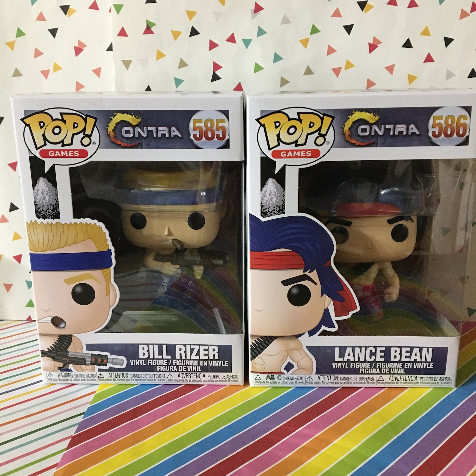Funko Pop Contra Bill Rizer and Lance Bean Boxed Figures - Etsy