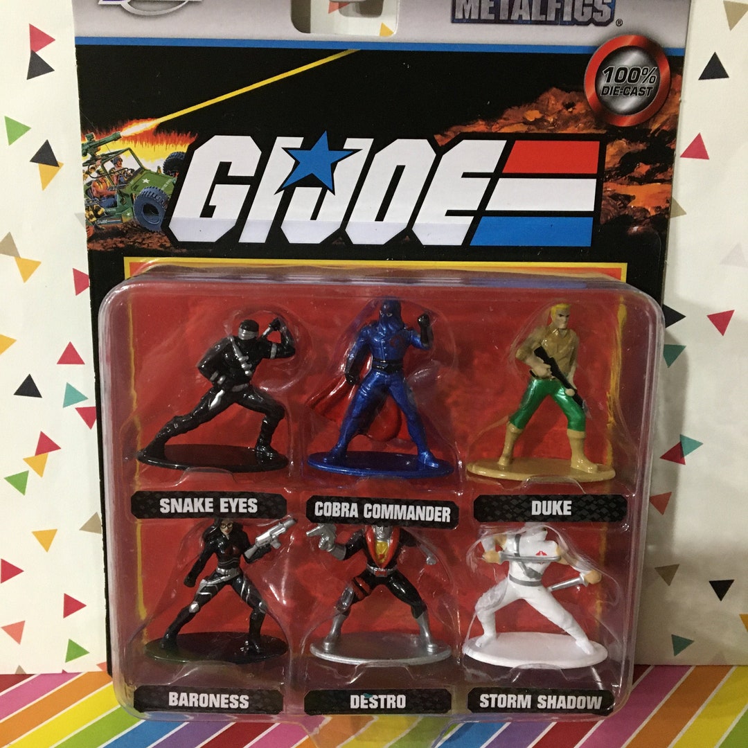Jada Nano Metalfigs GI Joe 1.65 Inch Diecast Figures (6 Set) - Etsy