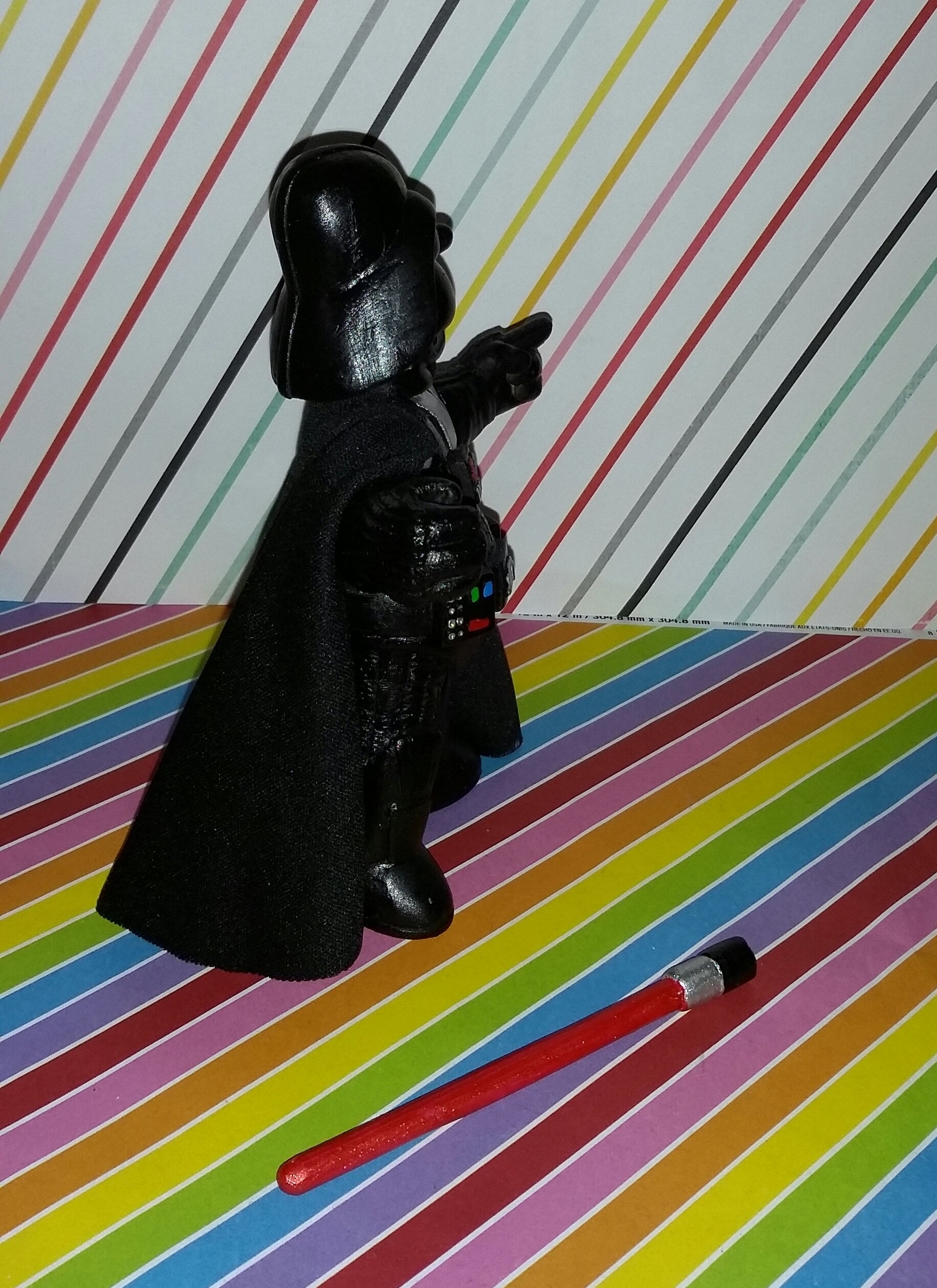 Hand Cast and Painted the Simpsons Homer as Star Wars Darth | Etsy