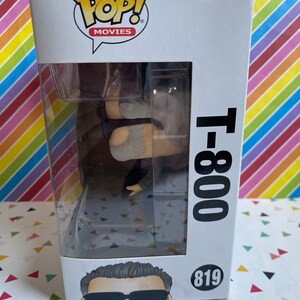 Funko Pop Terminator Dark Fate T-800 Schwarzenegger Figure Boxed 819 - Etsy