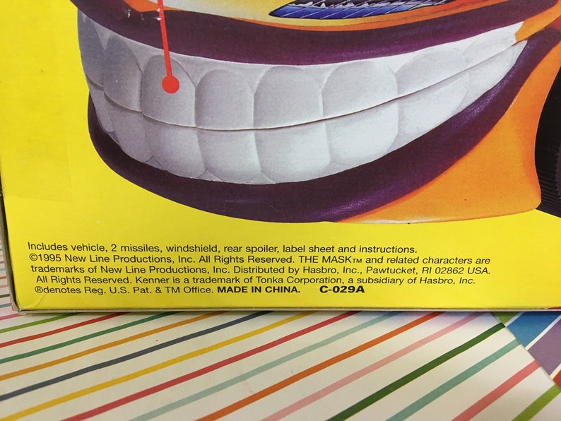 Vintage 1995 Kenner Boxed the Mask Mobile -from Zero to Hero - Etsy