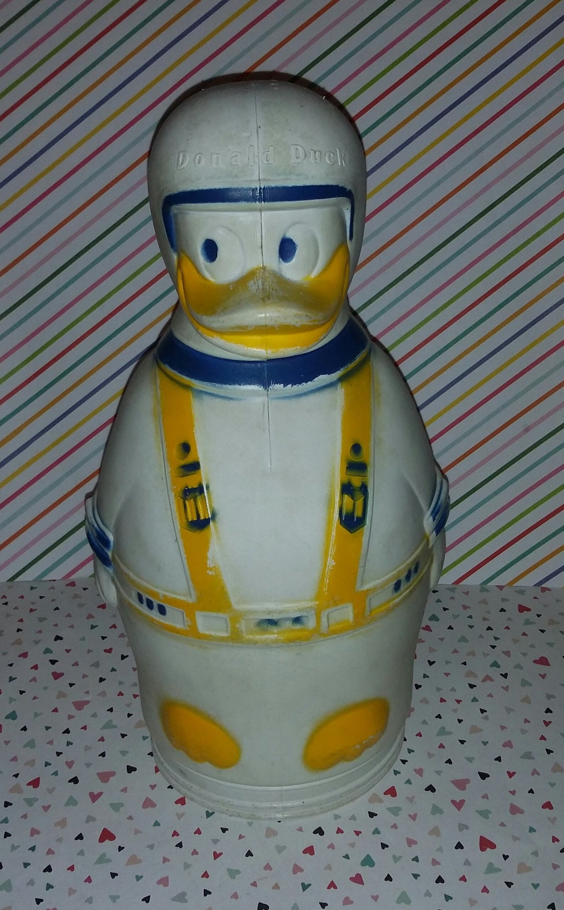 Vintage 1960 Nabisco Wheat Puffs Donald Duck Container Bank - Etsy