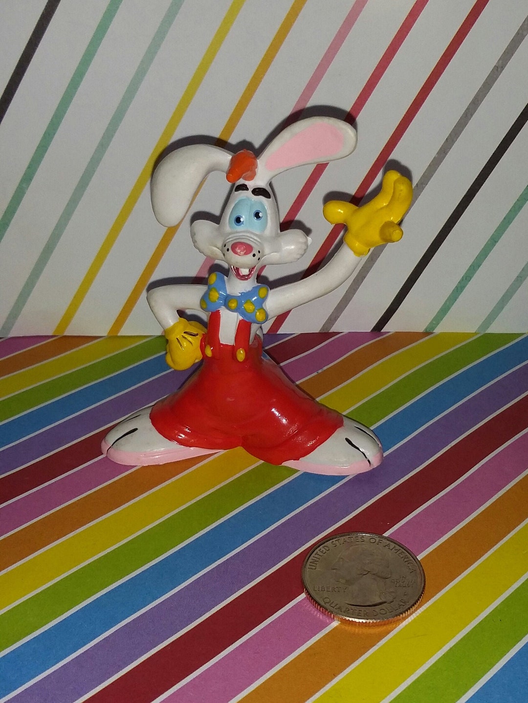 Vintage 1987 Who Framed Roger Rabbit Applause PVC Figure - Etsy