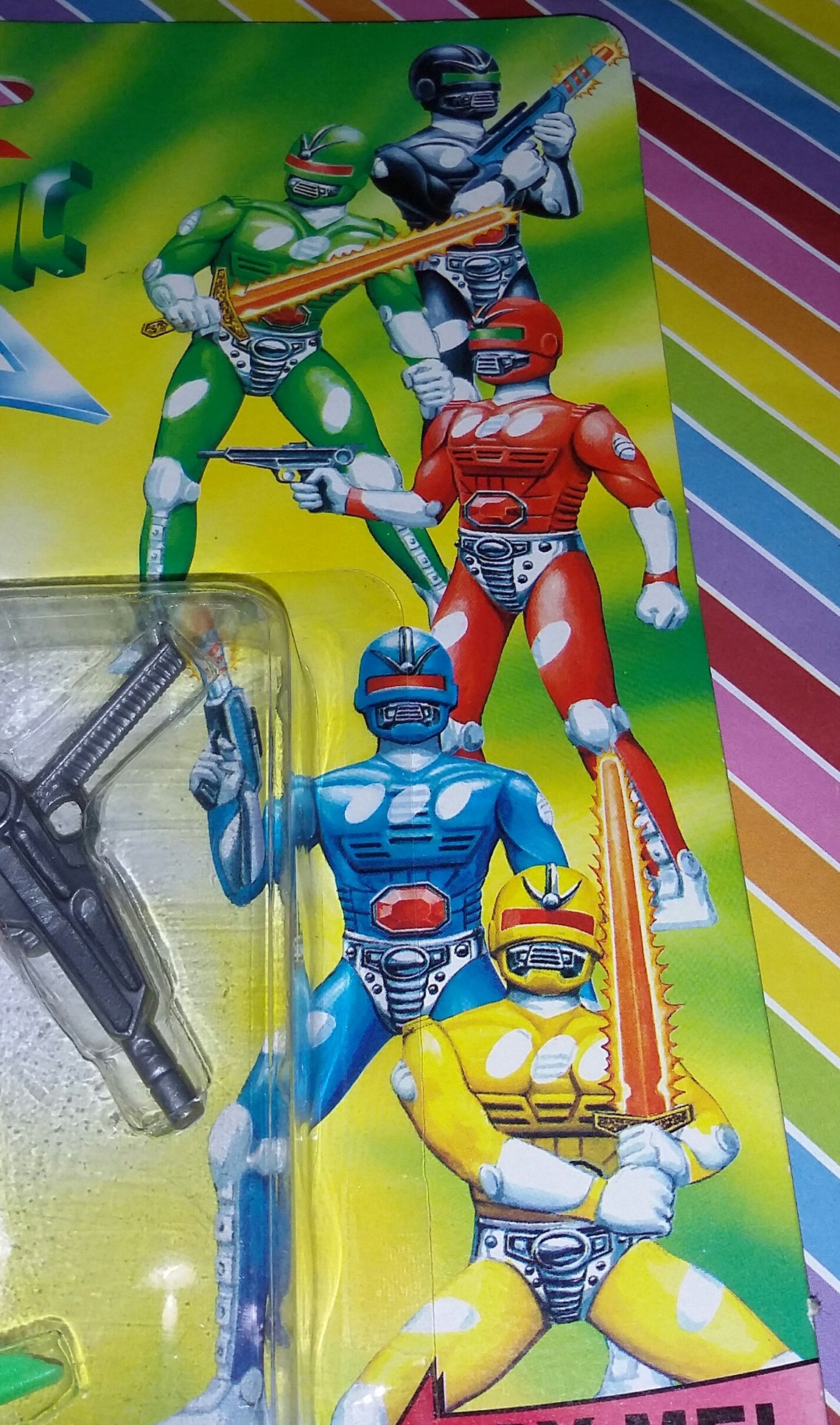 Vintage 1990s Bootleg Super Robotic Pink Power Rangers Figure | Etsy