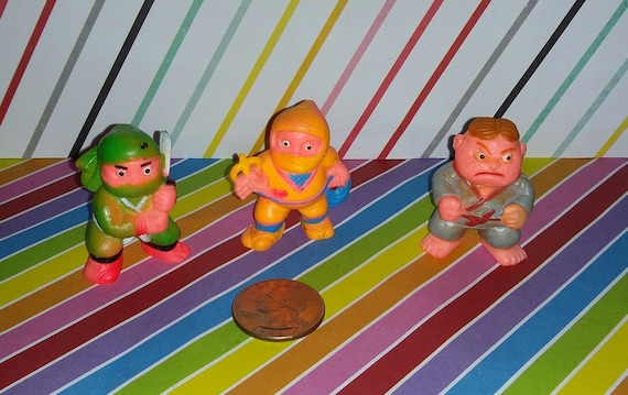 Vintage Lot of 3 Soma Rubber Ninja Figures Lot 2 - Etsy