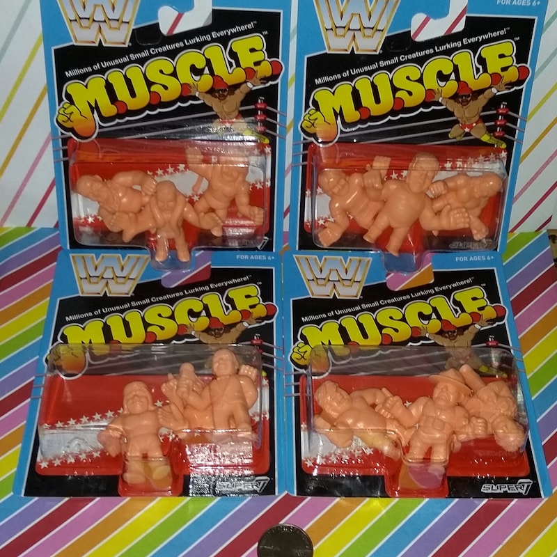 80s Muscle Man Toy - Etsy
