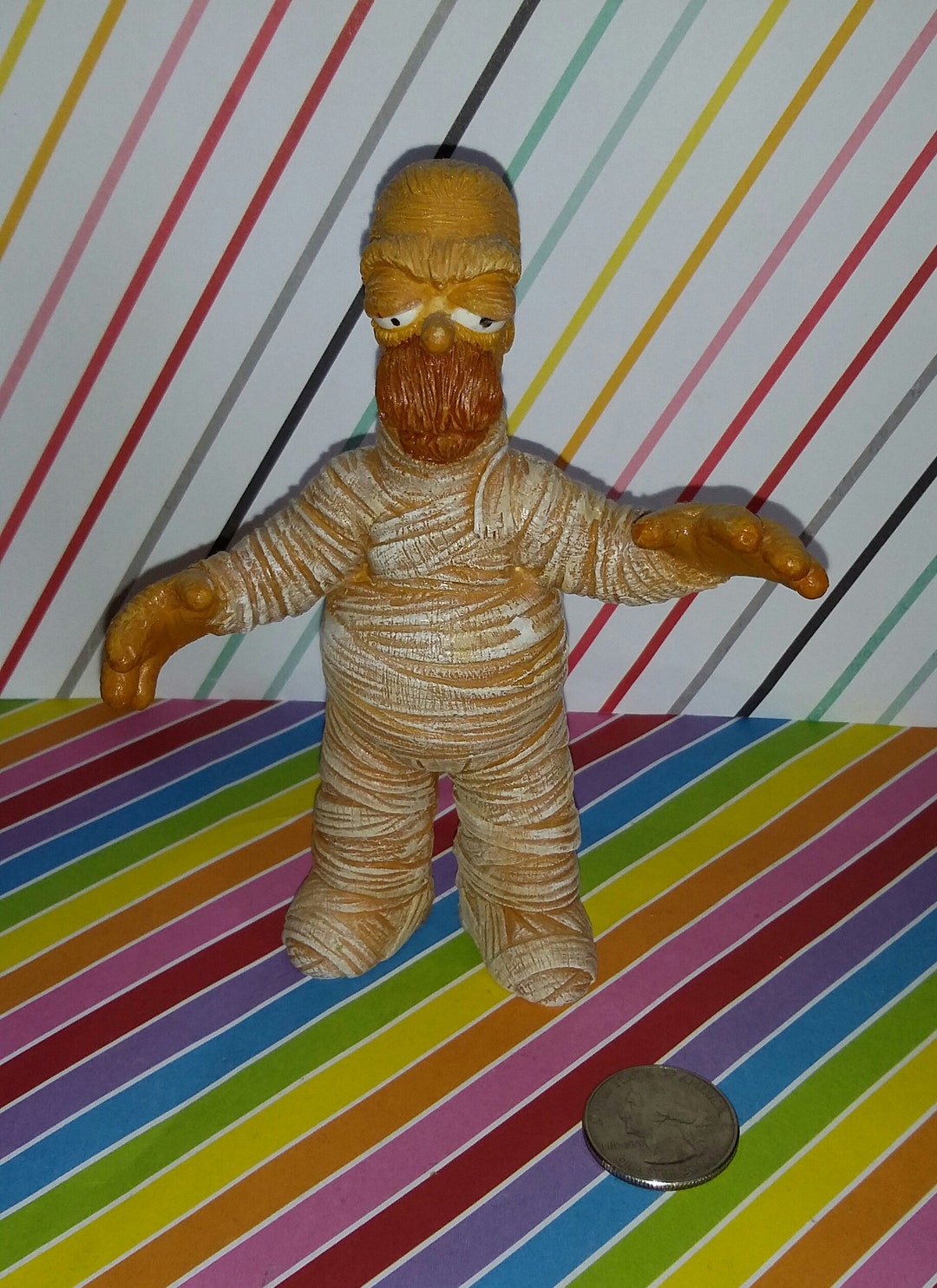 Hand Cast Universal Monster the Simpsons Homer Mummy Figures - Etsy