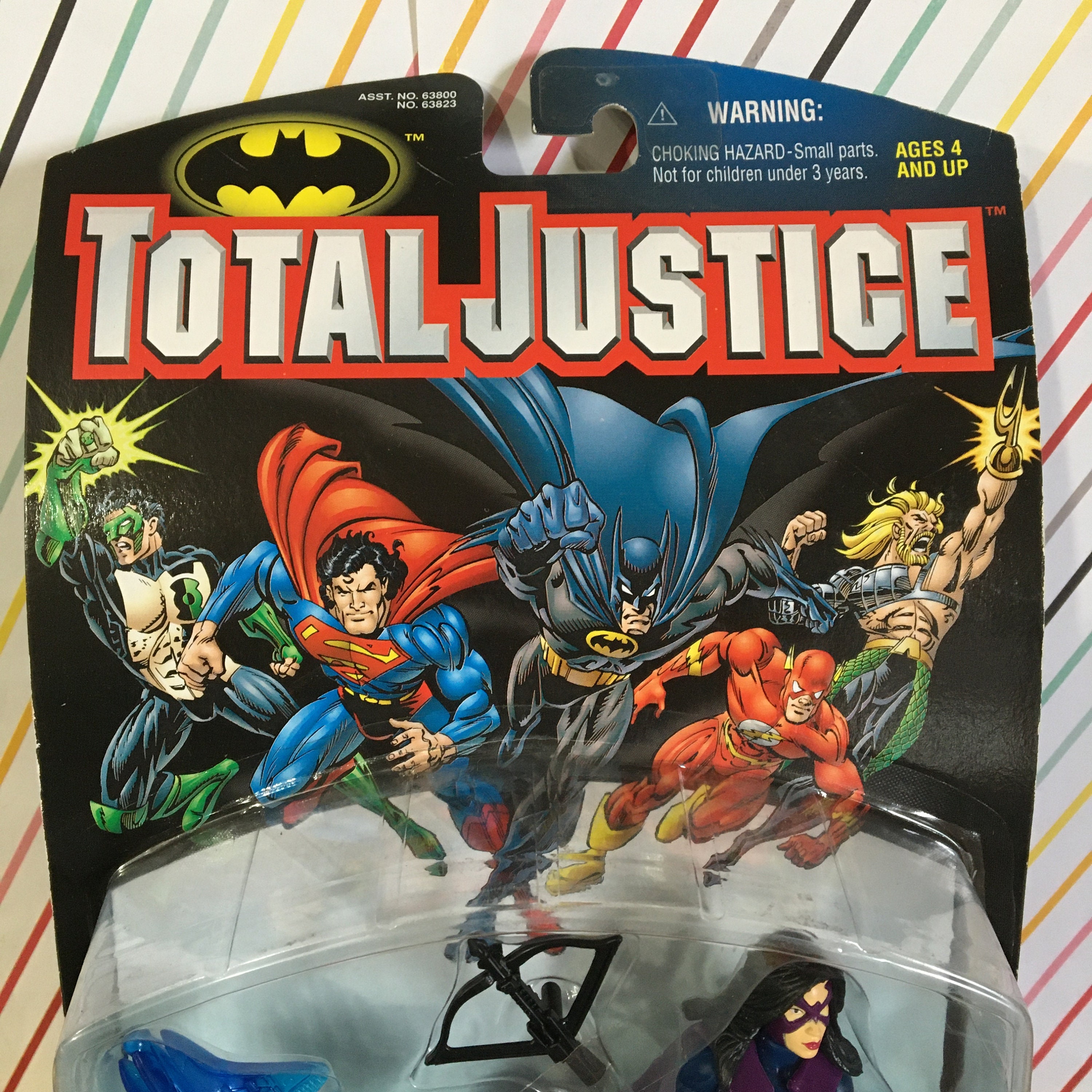 Vintage 1996 Hasbro DC Comics Total Justice Carded Huntress - Etsy