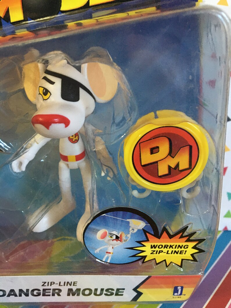 Carded Danger Mouse Figures Undercover Siletto - Etsy