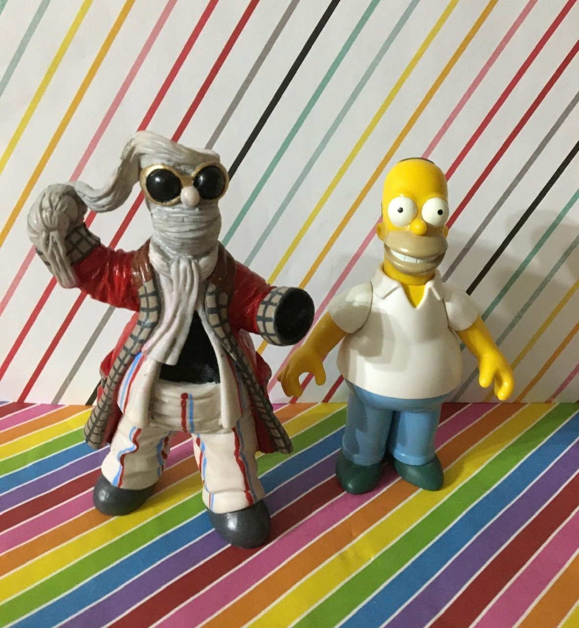 Hand Cast and Painted The Simpsons Homer as Invisible Man | Etsy