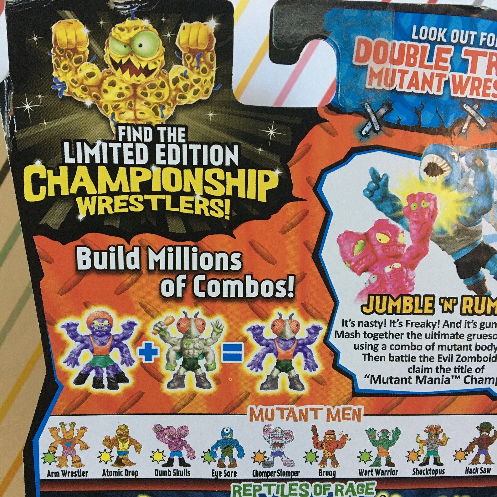 Carded Mutant Mania Stretch N Connect Wrestling Mini Figures | Etsy