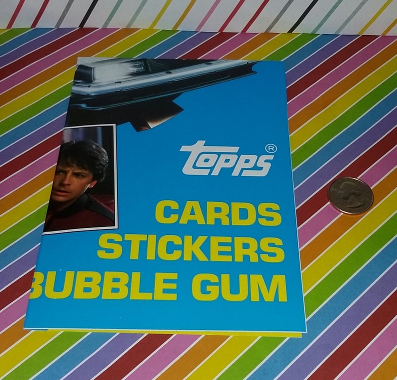 Vintage 1989 Topps Back to the Future II Promotional Cards - Etsy