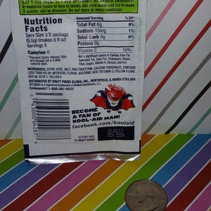 Vintage Kool Aid Ghoul Aid Halloween Packet - Etsy