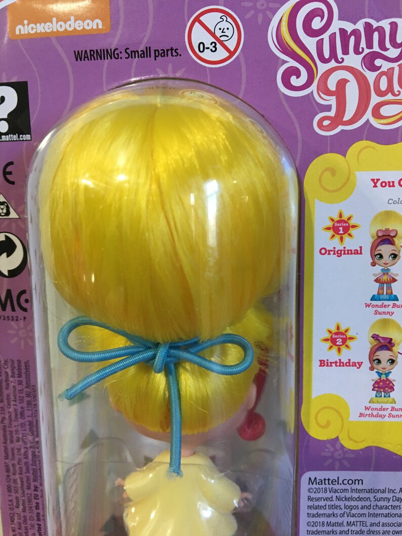 Fisher-price Nickelodeon Sunny Day Wonder Bun Styling Sunny Figure - Etsy