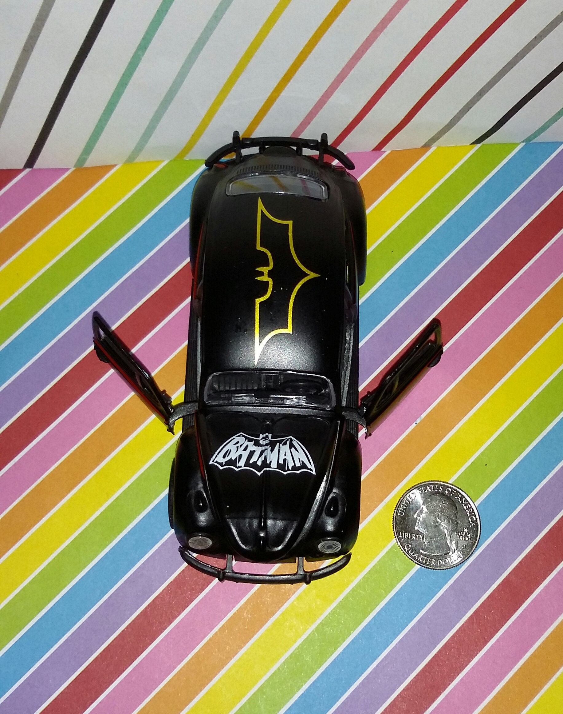 Die Cast Batman Bootleg Batmobile 1:32 VW Volkswagen Beetle - Etsy