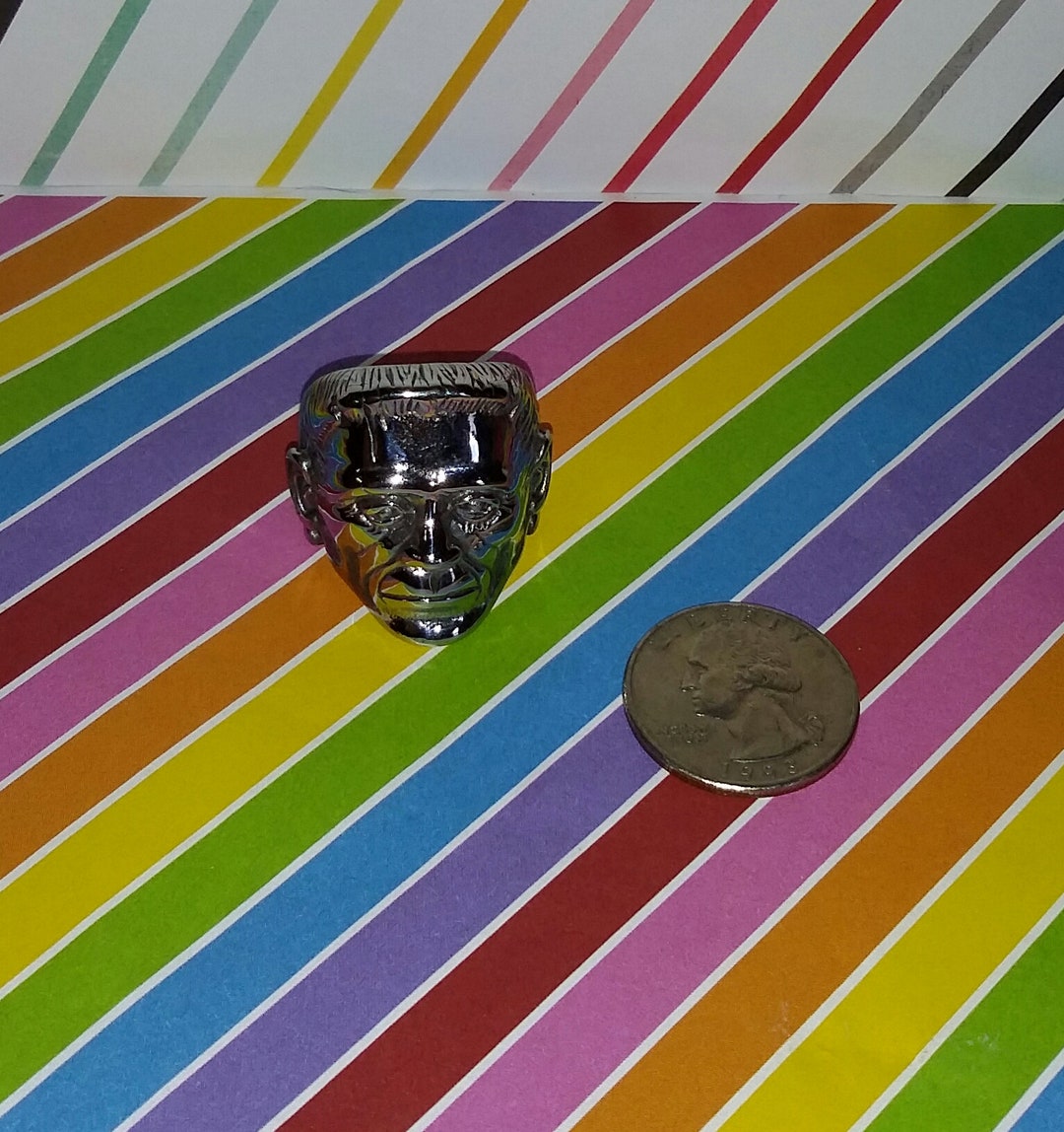 Universal Monster Frankenstein Bust Ring - New - Size 12 - Etsy