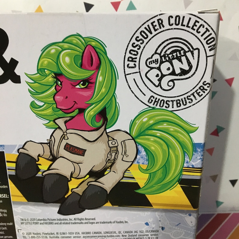 Boxed Exclusive My Little Pony Crossover Collection Ghostbusters ...