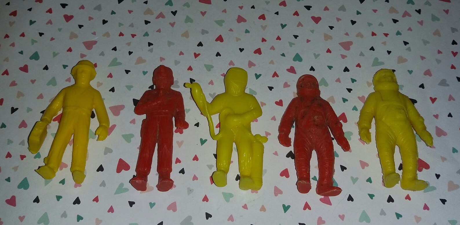 Vintage 1960s Palmer Plastics Space Figures - Etsy