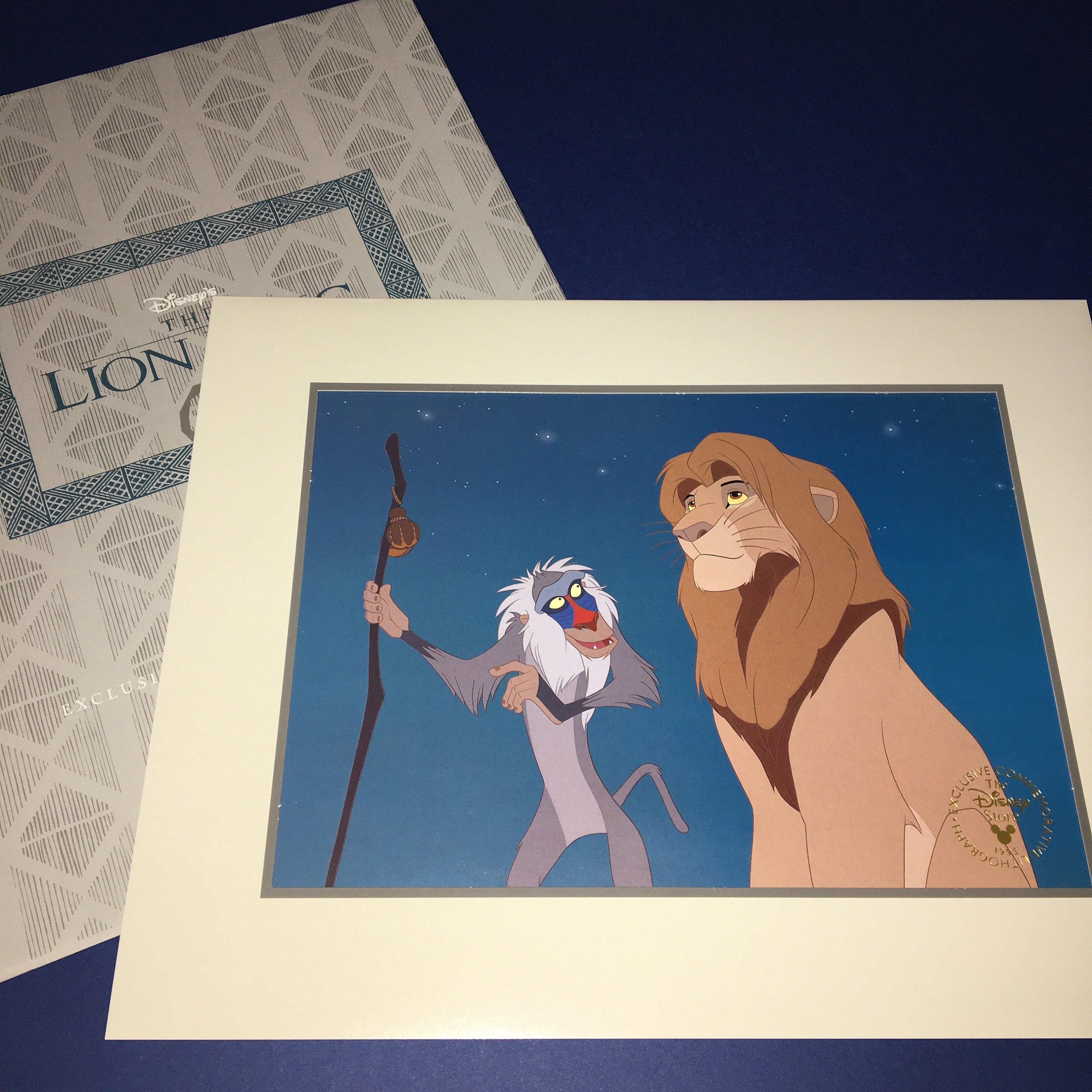 Disney Store Exclusive 1995 Lion King Lithograph Print - Etsy Disney Store Exclusive 1995 Lion King Lithograph Print - Etsy